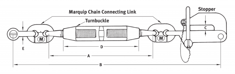 Pelican Hook Chain Stopper - Wachain